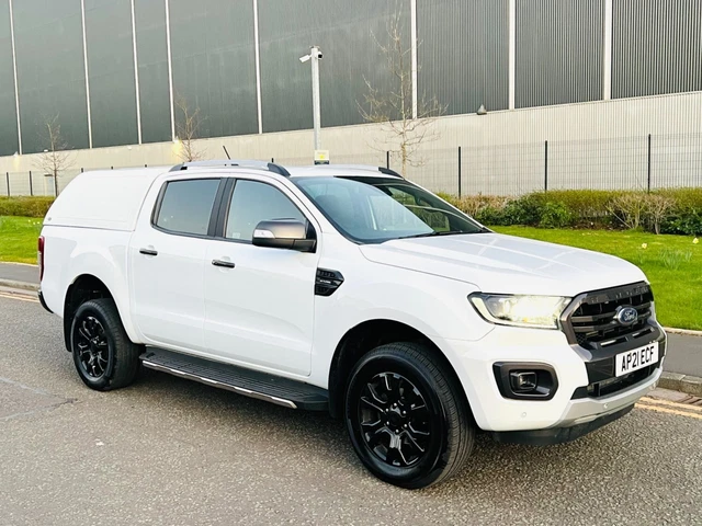 2021/21 FORD RANGER Wildtrak 2.0 Ecoblue 213 Ps Auto 4X4-Frozen White ...