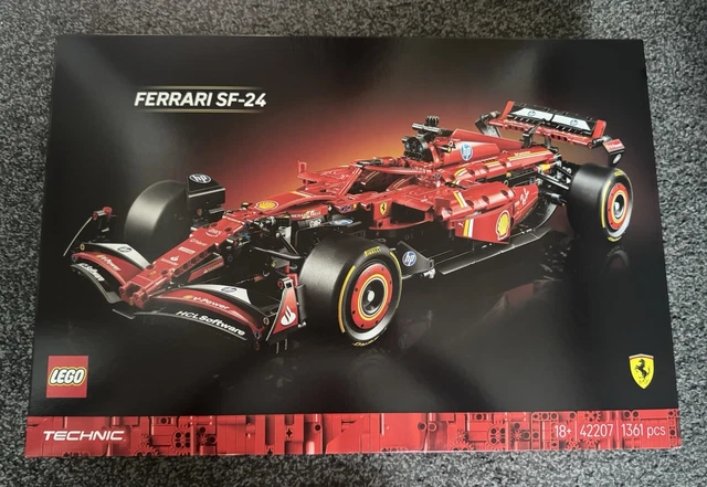 LEGO TECHNIC FERRARI SF-24 F1 Formula 1 Car (42207) BNIB £207.66 ...