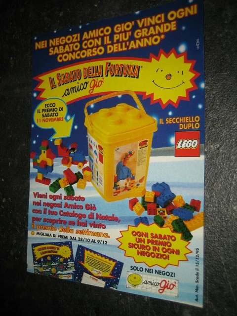 IT 1995 -2#1 LEGO Werbung Katalog catalogo catalogue pubblicita ...