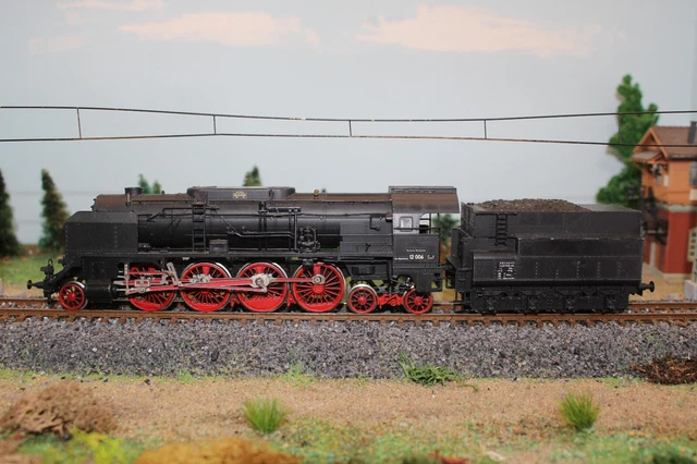 LILIPUT 106 90 H0 DC Schlepptender-Dampflok BR 12 der DR - TOP in OVP ...