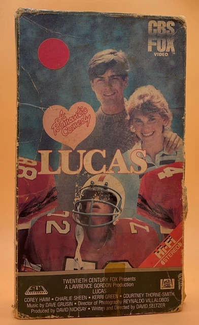 LUCAS VHS 1986 CBS FOX Corey Haim **Buy 2 Get 1 Free** £12.60 - PicClick UK