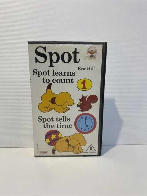 SPOT LEARNS TO COUNT / SPOT TELLS THE TIME - 1991 Australian Pickwick ...