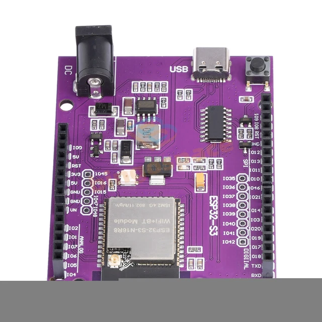 ESP32-S3-WROOM-1-N8R2 N16R8 MODULE ESP32-S3 UNO Development Board For ...