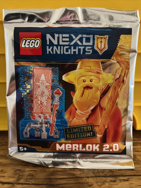 LEGO NEXO KNIGHTS Limited Edition Merlok 2.0 Figure £7.50 - PicClick UK