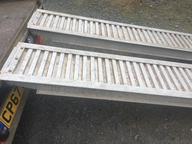 IFOR WILLIAMS KX5598 8ft Aluminium Loading Ramps/Skids £560.00 ...