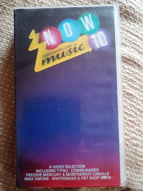 NOW THATS WHAT I Call Music 10 - VHS Video Tape 1987 - Level 42 ...