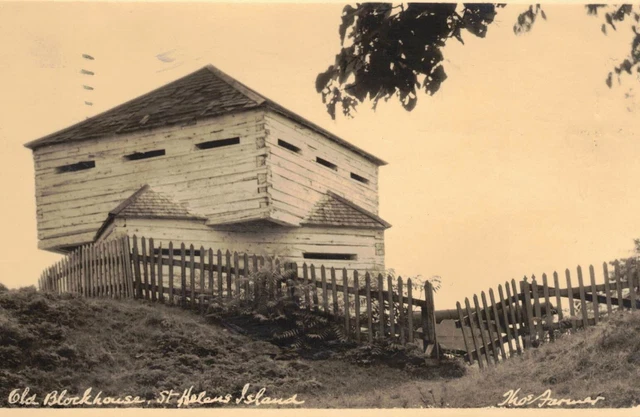 1935 - OLD Blockhouse, St-Helen Island, Montreal, Québec, Thomas Farmer ...