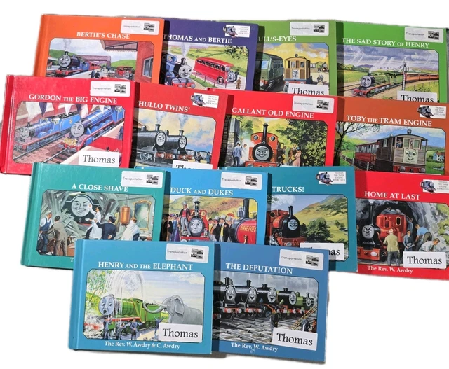 VINTAGE 1990S THOMAS The Tank Engine Book Club Lot of 14 Stories Books ...