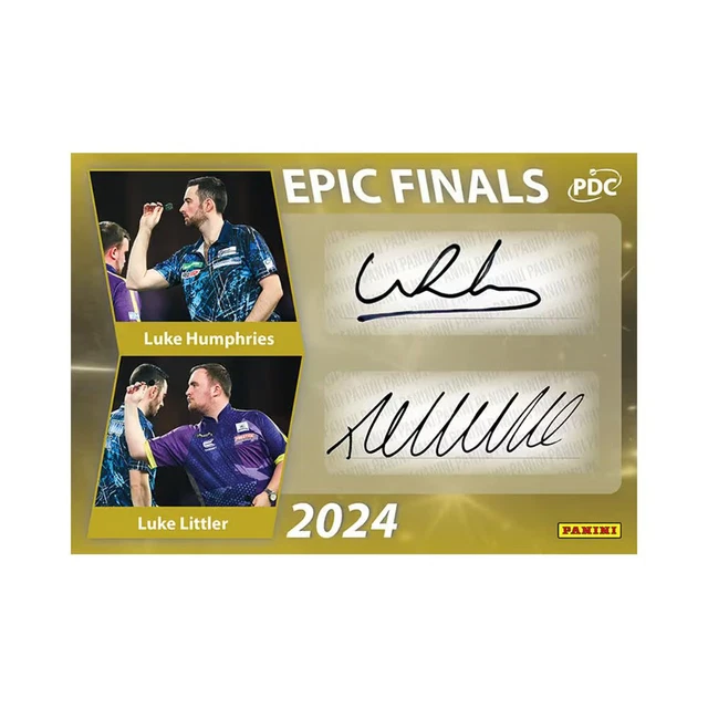 PANINI PDC WORLD Cup 2026 Darts Trading Cards Premium Box - Autograph ...