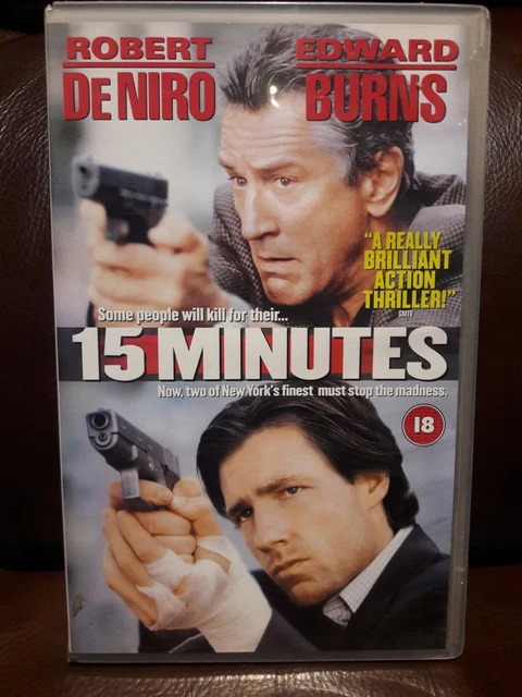 15 MINUTES VHS Video - Big Box Ex Rental EIV PAL £6.00 - PicClick UK