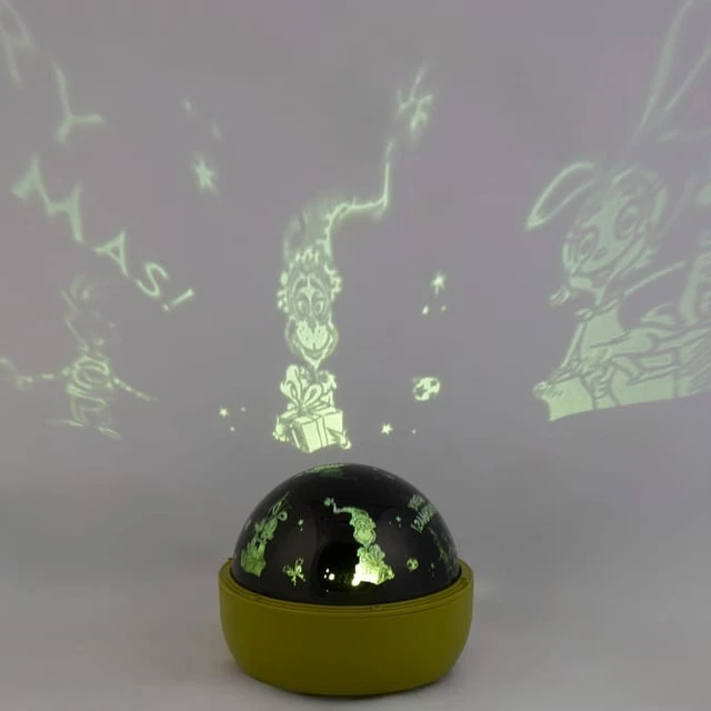 GRINCH LED LIGHT Projector Battery Operated- Grinch-themed designs on ...