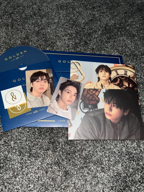 BTS JUNGKOOK JK Official Golden UNSEALED Album Substance Version *read ...