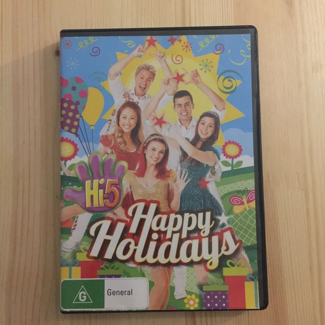 HI5 DVD HI 5 HAPPY HOLIDAYS DVD Australian TV SHOW Hi-5 Sing Along Hi 5 ...