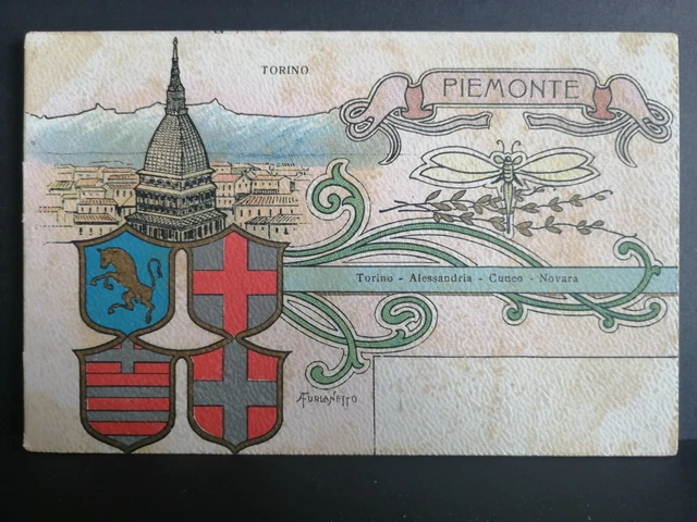 CARTOLINA TORINO STEMMI Mole A862 EUR 6,69 - PicClick IT