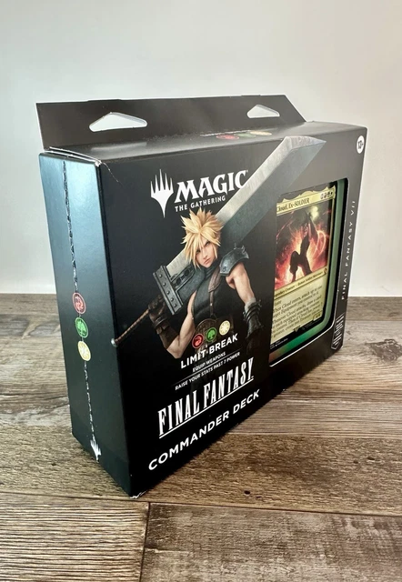 MAGIC THE GATHERING Final Fantasy VII 7 Limit Break Commander Deck Sealed MTG $119.04 - PicClick CA