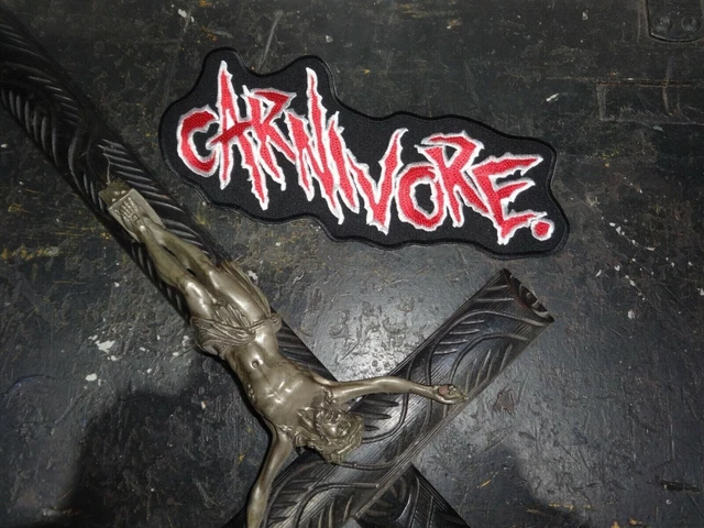 CARNIVORE PATCH BACKPATCH Back Patch Thrash Metal Type O Negative Peter Steele 6 EUR 25,00 ...