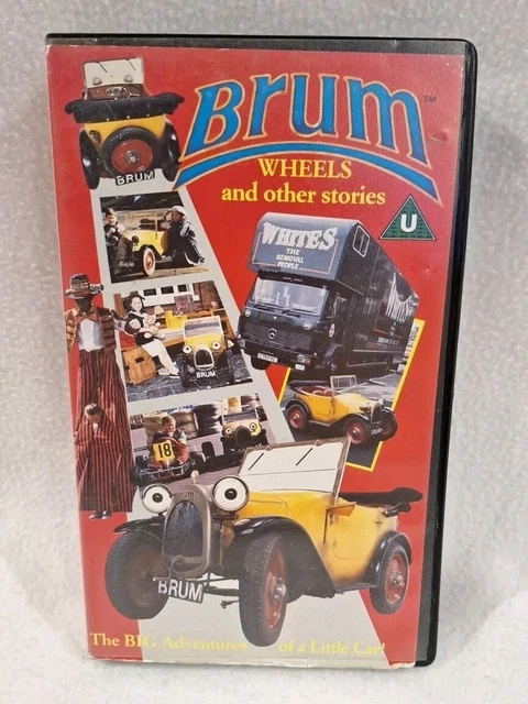 VINTAGE BRUM - Wheels And Other Stories Vhs Video Cassette Rare 1990S ...