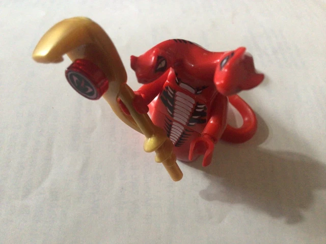 LEGO NINJAGO FANGTOM Minifigure Red Snake Part njo049 9445 Fangpyre ...