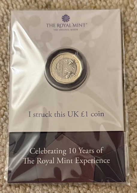 2026 ROYAL MINT Strike Your Own King Charles III Bee UK One Pound Coin ...