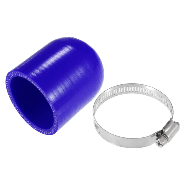 TUBI IN SILICONE per auto da 50 mm e 1,97" con tappo terminale per tubo ...