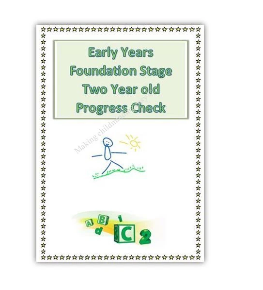 EYFS 2 YEAR OLD PROGRESS CHECK FORMS PACK childminder/pre-school ...