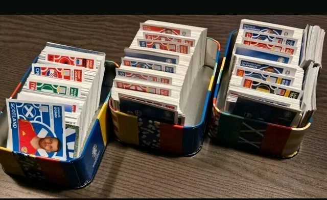 TOPPS STICKER EM 2024 Komplettset OHNE Gold SP 707 Sticker Top Für ...