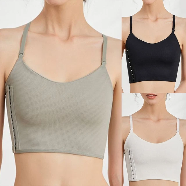 TRANS VEST STRENGTHEN Flat Chest Shapewear Sport Bra Tops for Women M 3XL £9.24 - PicClick UK