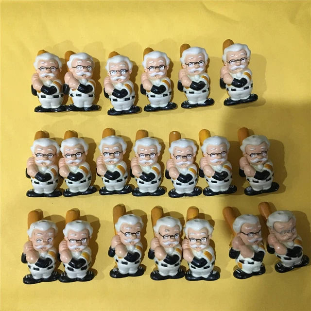 20 PIECE KFC Colonel Sanders Fast Food Restaurant Figure Toy £15.59 ...