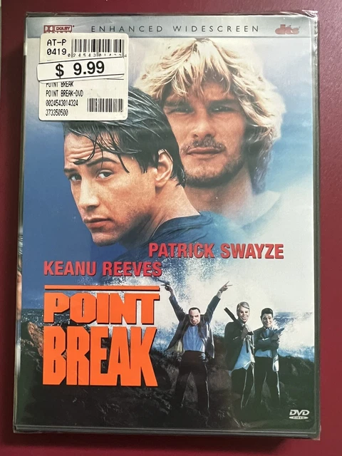 POINT BREAK DVD Enhanced Widescreen Plus Bonus Features $7.99 - PicClick