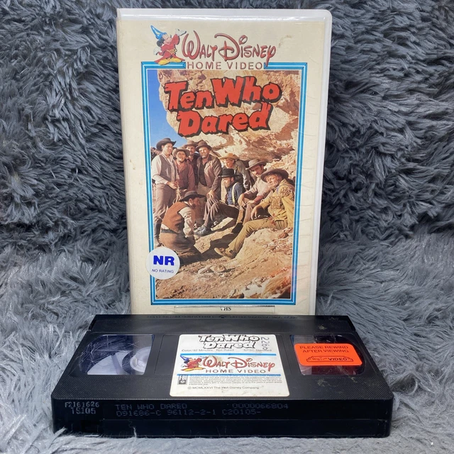 TEN WHO DARED VHS Tape 1986 Walt Disney Home Video Classic Movie Film ...