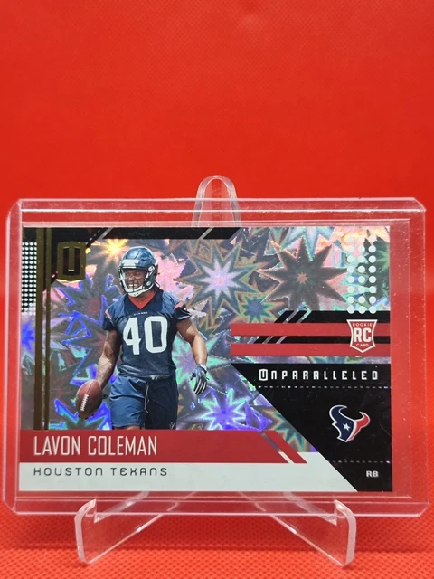 2019 Unparalleled Impact Parallel Lavon Coleman Texans 5175 Eur 301 Picclick Fr 