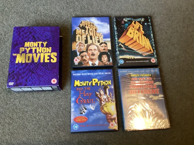 MONTY PYTHON: THE Movies (4 Disc Box Set) [DVD] Ex. Condition £8.50 ...