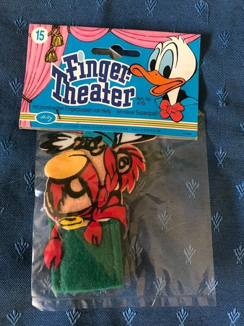 ASTÉRIX MARIONNETTE A doigt Neuve année 80 N°15 Abraracourcix sous ...