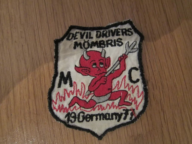MC PATCH DEVIL Drivers Mc Mömbris 1977 Rarität Rocker Patches Biker Kutte EUR 51,00 - PicClick DE