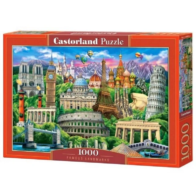 CASTORLAND 1000 PIECE Jigsaw Puzzle - Famous Landmarks EUR 14,19 ...