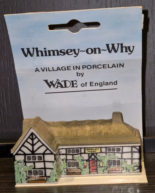 WADE 1980S THE BARLEY MOW Whimsey-On-Why Set One 1980-1981 Building No ...