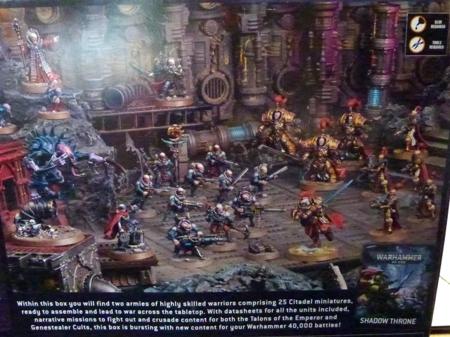 GAMES WORKSHOP WARHAMMER 40K Shadow Throne Box Set - New, unopned £104. ...