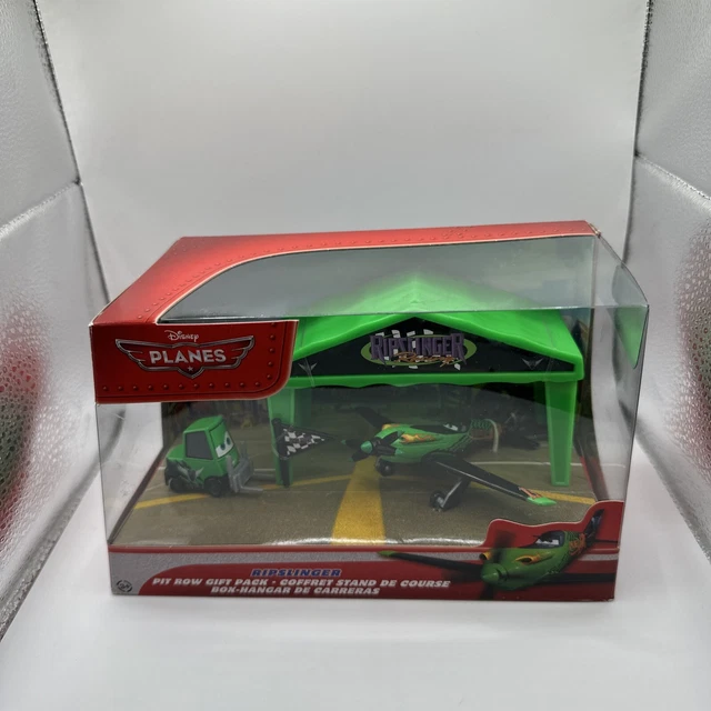 DISNEY PIXAR CARS Planes Ripslinger Pit Row Gift Pack Diecast 1:55 ...