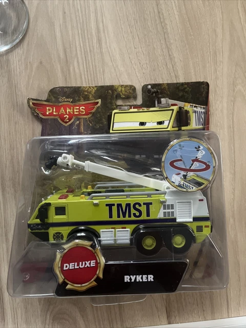 DISNEY PIXAR CARS PLANES FIRE RESCUE RYKER FIRE TRUCK DELUXE Mattel ...