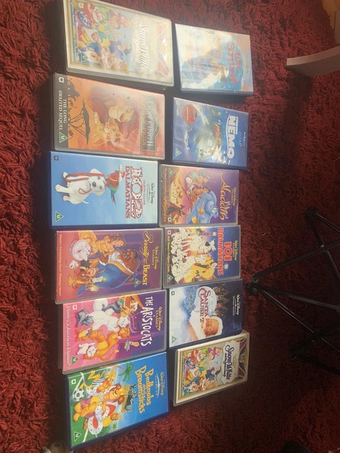 VHS DISNEY TAPES bundle £200.00 - PicClick UK