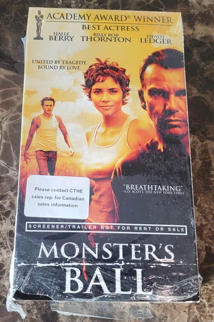 *VHS MOVIE MONSTER'S Ball - Halle Berry, Billy Bob Thornton, Heath ...
