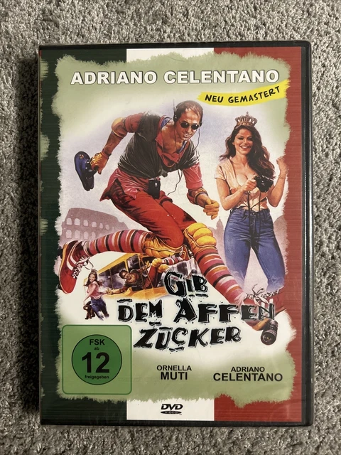 GIB DEM AFFEN Zucker - Adriano Celentano - DVD - FSK 12 EUR 5,00 ...