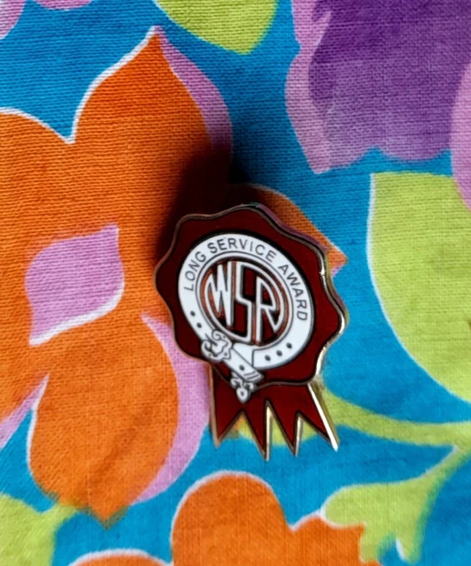 WEST SOMERSET RAILWAY Long Service Award Badge £4.94 - PicClick UK