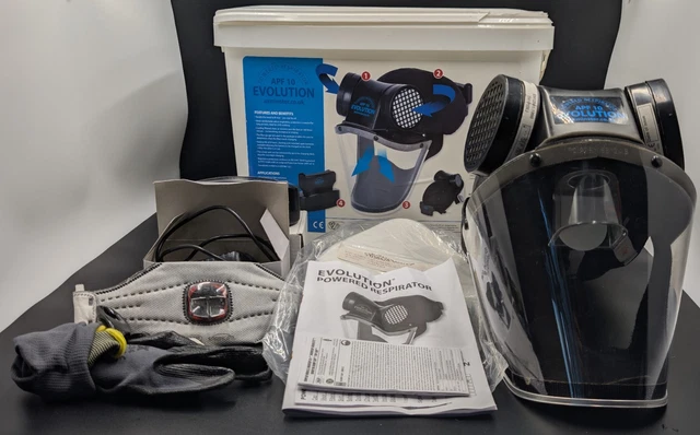 AXMINSTER APF 10 Evolution® Powered Respirator with Impact Visor ...