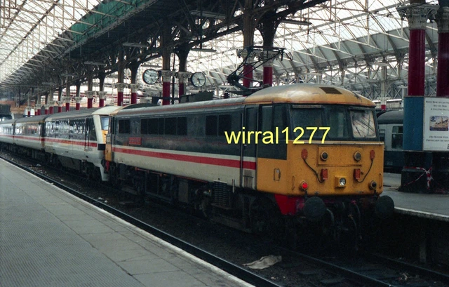 ORIGINAL RAILWAY NEGATIVE Class 86 86213 at Manchester Piccadilly £3.00 ...