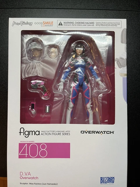FIGURINE ARTICULÉE GOOD Smile Company Overwatch Figma D.va 5,5 en EUR ...