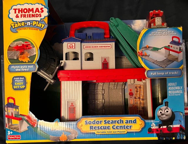 FISHER-PRICE THOMAS & Friends Sodor Search and Rescue Center Take-n ...