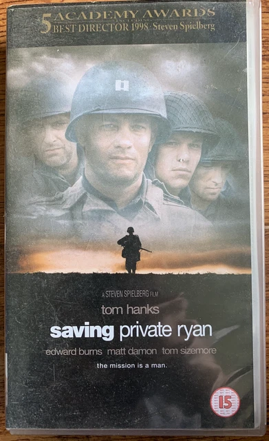 SAVING PRIVATE RYAN VHS 1998 World War II Movie Classic BNIB £7.00 ...