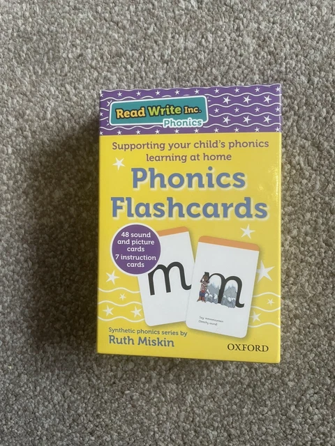 RUTH MISKIN READ Write Inc Phonics Flash Cards Excellent Condition EUR ... RUTH MISKIN READ Write Inc Phonics Flash Cards Excellent Condition EUR ...