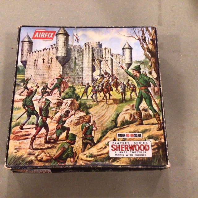 AIRFIX SHERWOOD CASTLE Robin Hood Playset 1/72 Scale Model Kit £26.70 ...